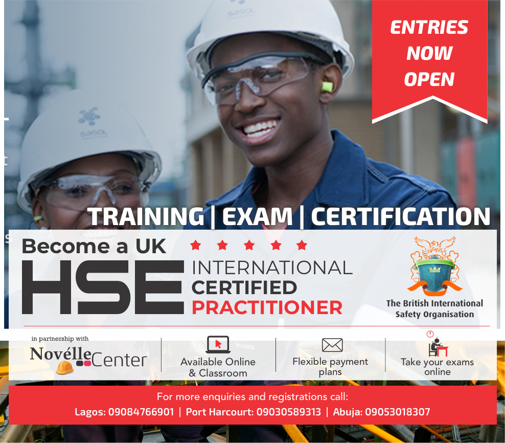 UK Approved Training Center for International HSE Courses in Nigeria